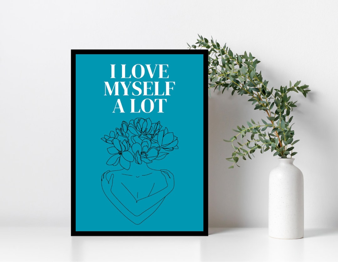 Self Love Printable Art Self Care Digital Download for Printing Self ...