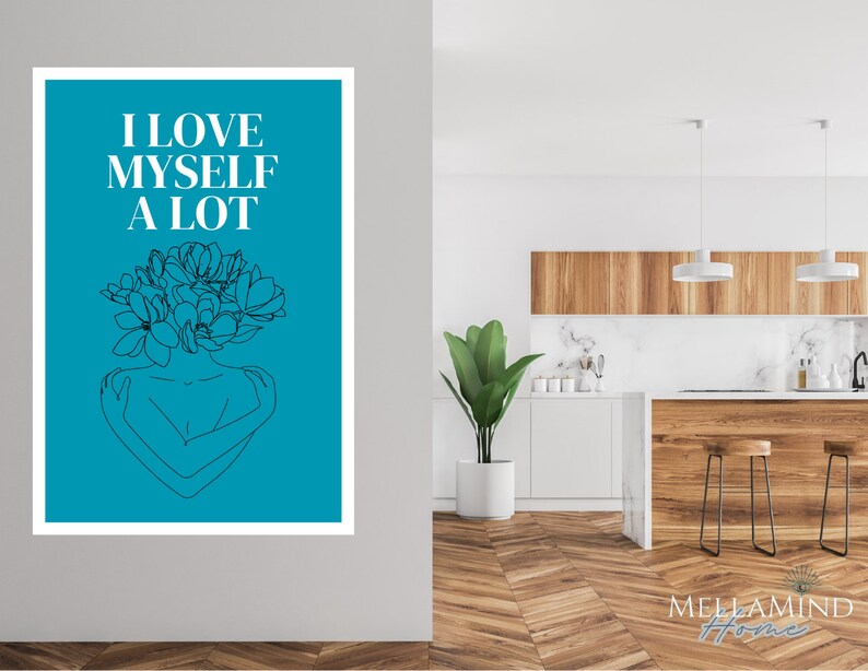 Amor propio arte imprimible autocuidado descarga digital para imprimir ...