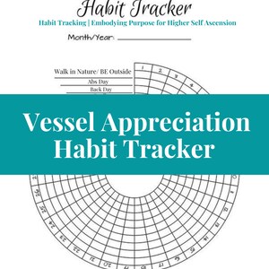 Body Appreciation Health Tracker Download Planner Tracker Fitness Guide ...