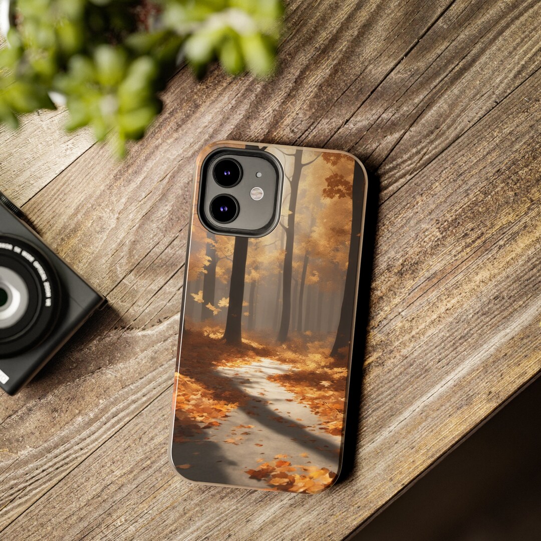 Autumn Forest Phone Case, Autumn Phone Case, Forest Phone Case, Fall ...