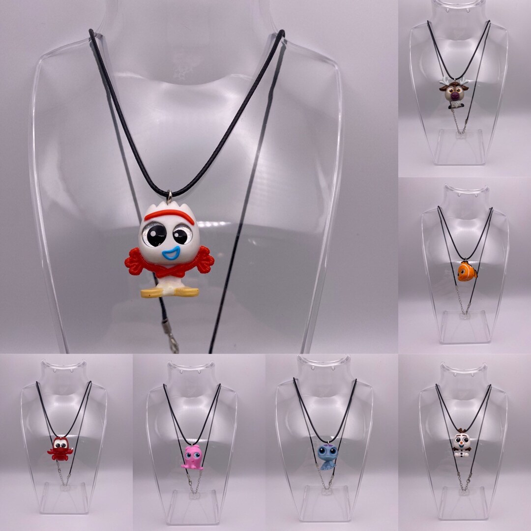 Disney Character Necklace - Etsy