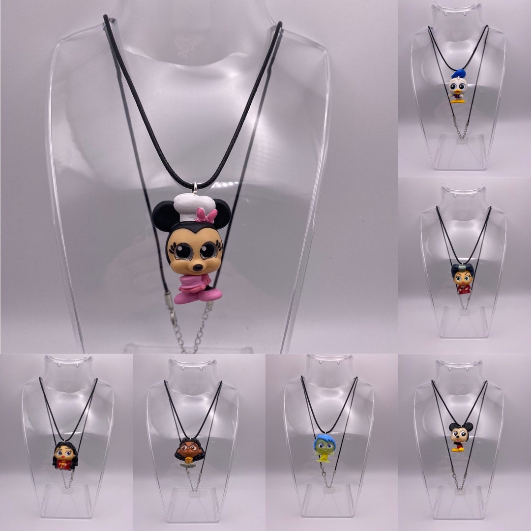 Disney Character Necklaces - Etsy