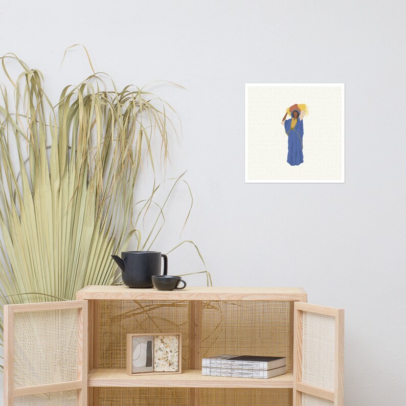 Minimalist Ruth Poster W/ Full Book of Ruth - Minimalist Christian Art ...
