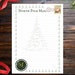 Printable Christmas Journal Page Santa Stationary Holiday - Etsy