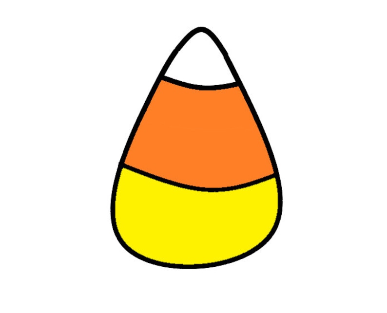 Candy Corn Clip Art - Etsy