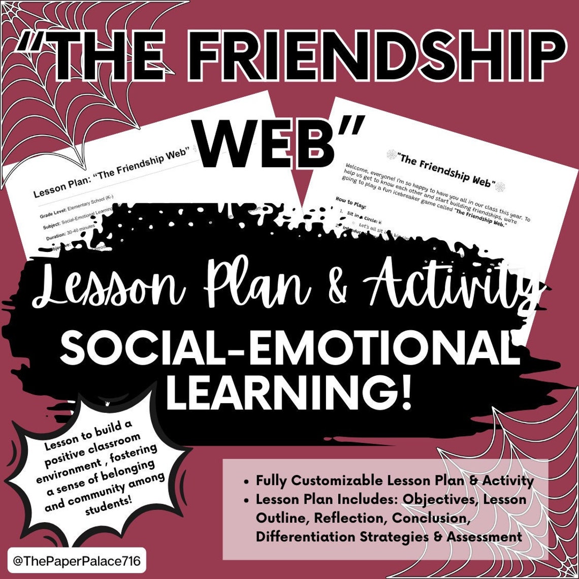 Social-emotional Learning Lesson Plan for Elementary School, SEL Lesson ...