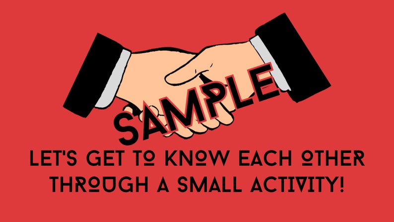 Icebreaker Game, Get to Know You Activity, Get to Know You Game, Back ...