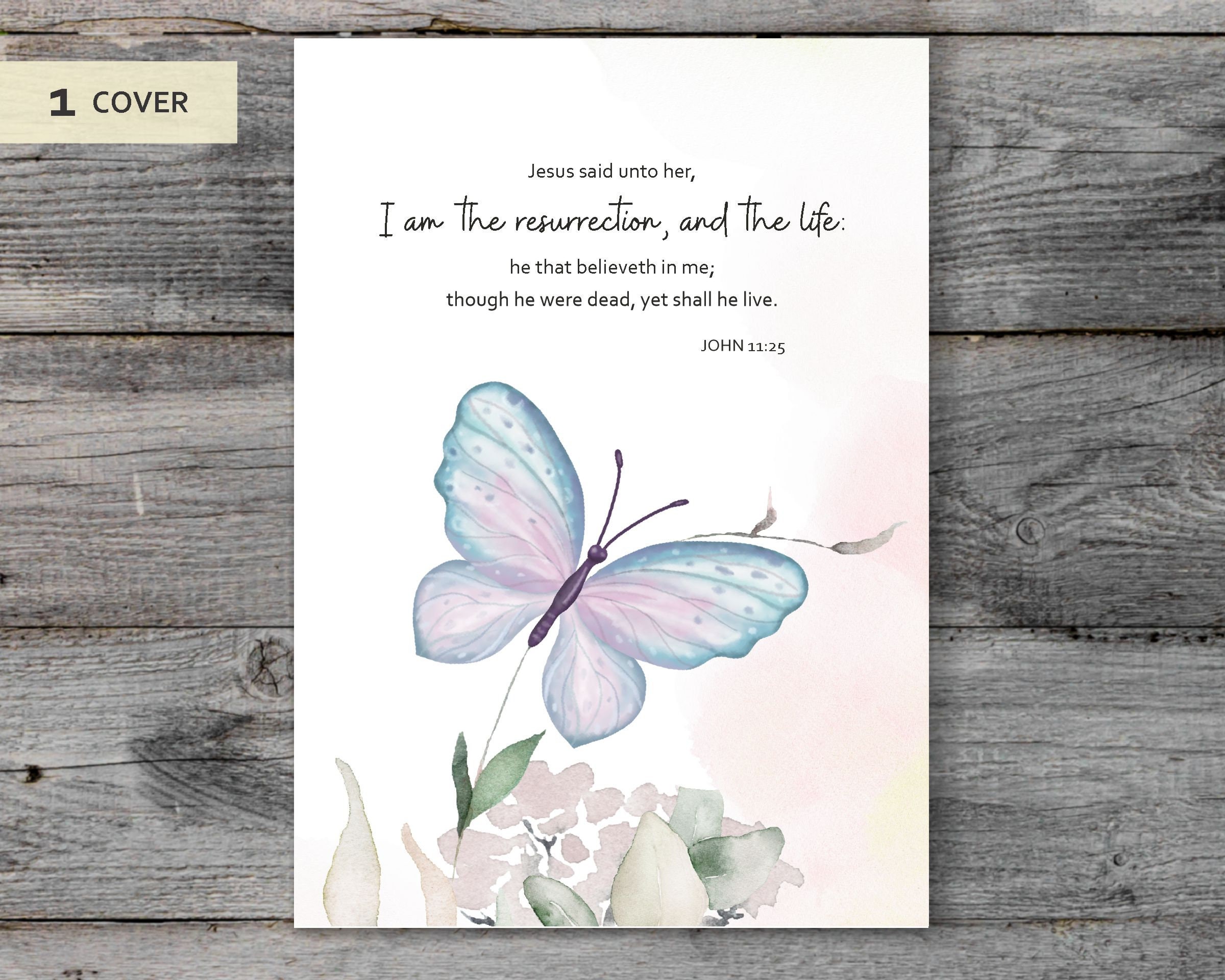 Easter Card Set of 2, Christian Easter Cards, Religious Easter, Bible ...