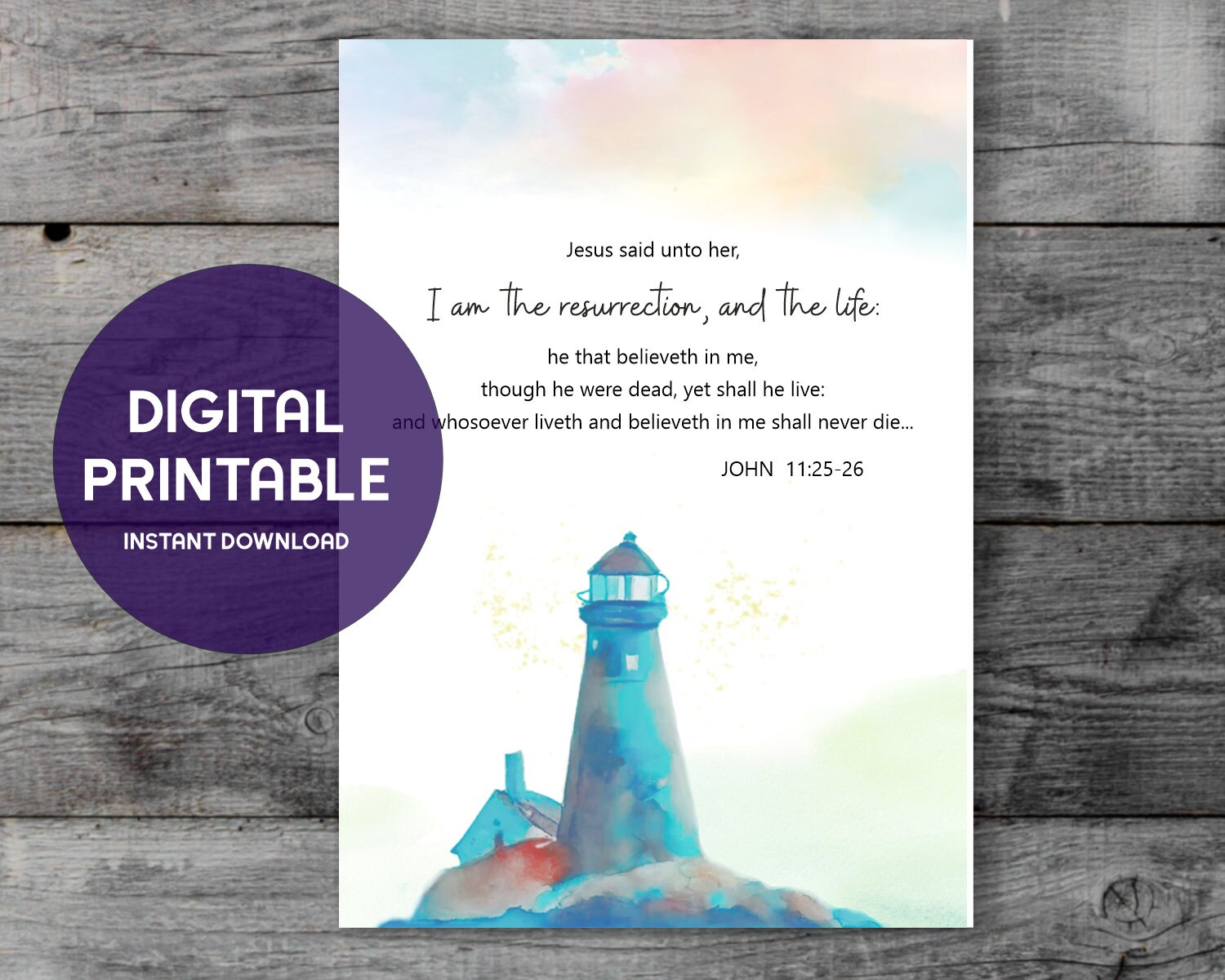 Sympathy Card, Religious Condolence Card, Bible Verse, Sympathy Message ...