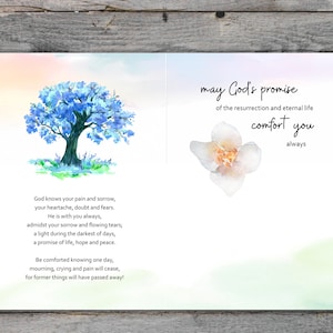 Religious Sympathy Card, Christian Sympathy Card, Condolence Card ...