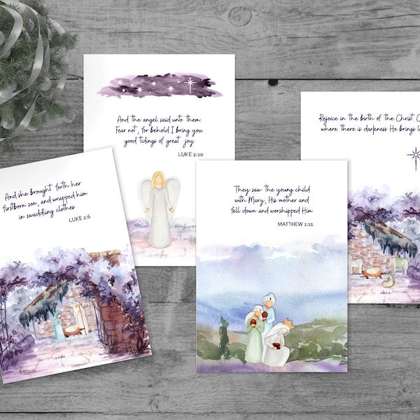 Christmas Cards Catholic - Etsy