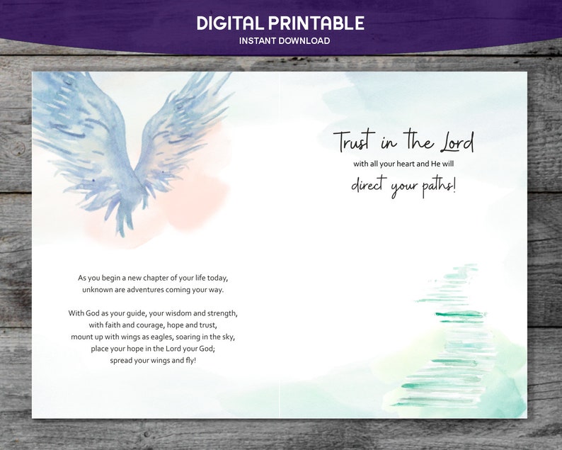 Religious Graduation Card, Christian Graduation Class of 2024 ...