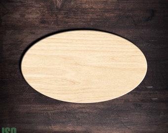 Wood Oval - Etsy