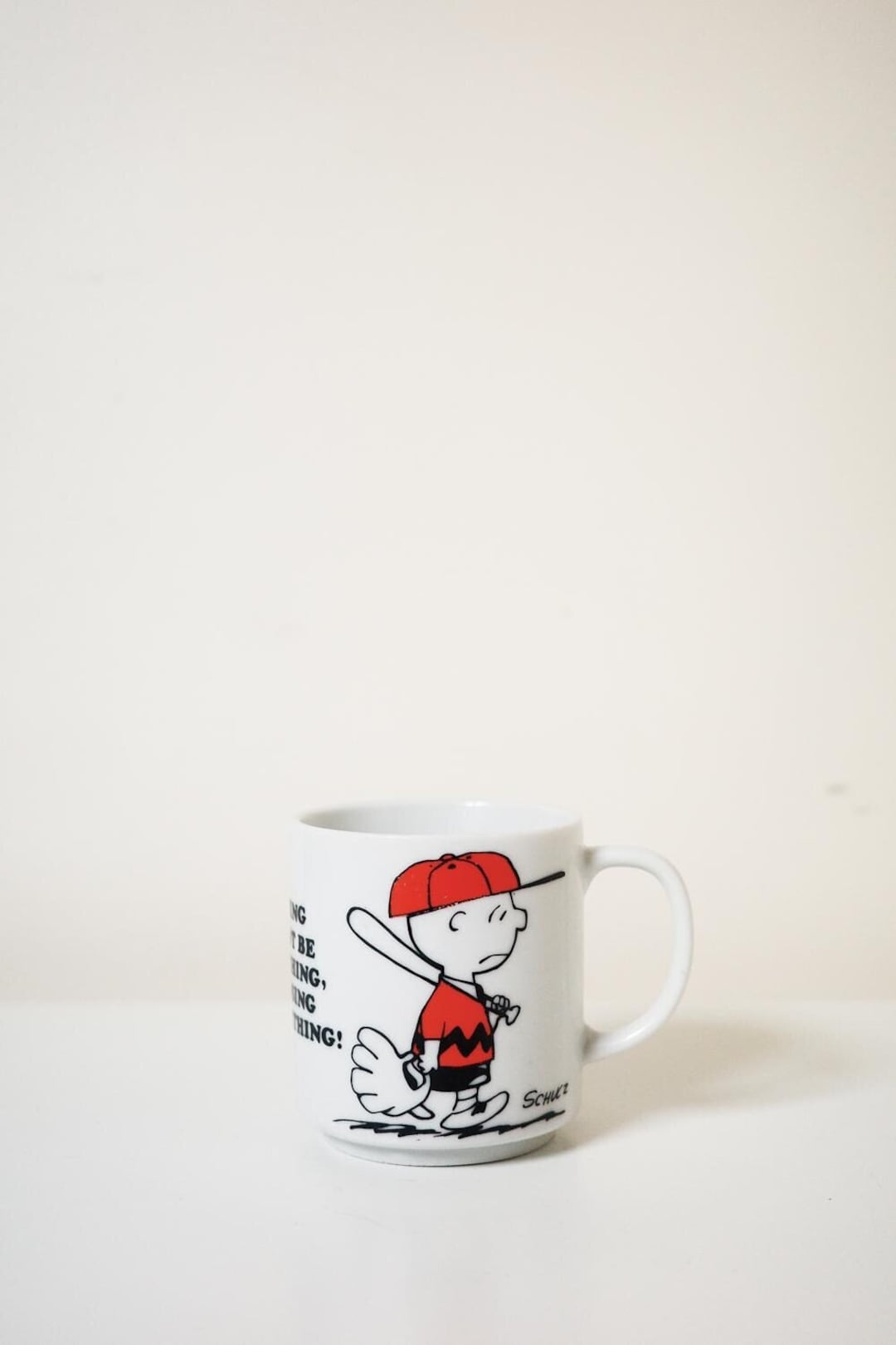 Vintage Peanuts Charlie Brown Coffee Mug Made in Japan - Etsy