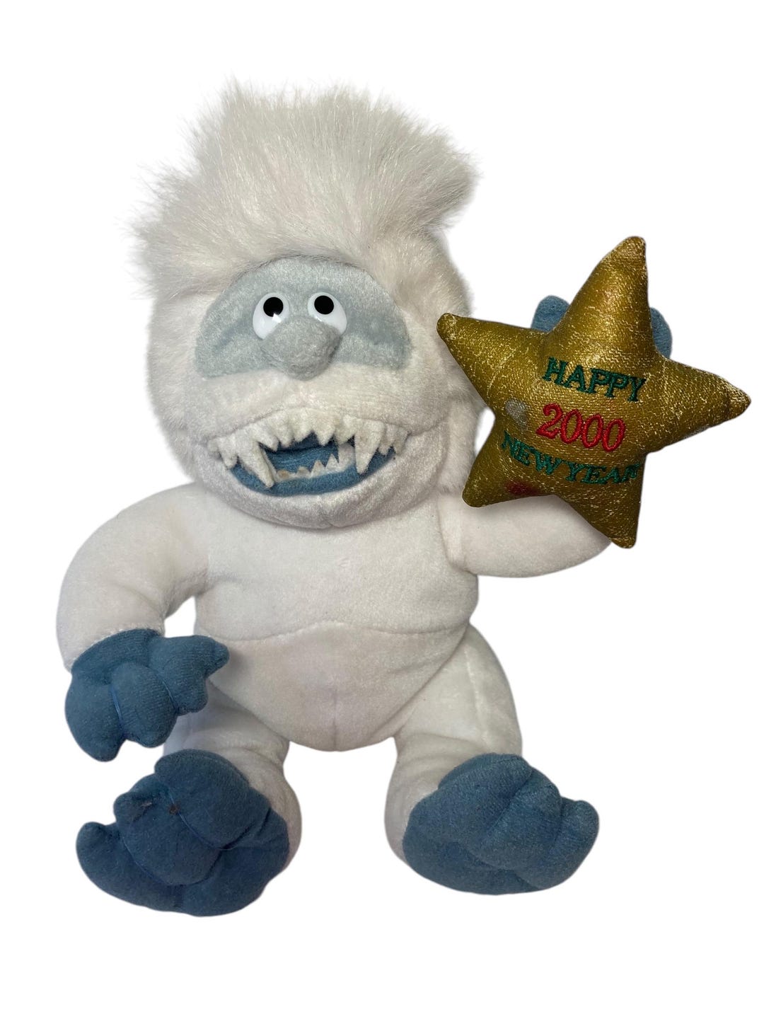 VTG Stuffins CVS Abominable Snowman 8" Plush 1999 Happy New Year 2000 ...