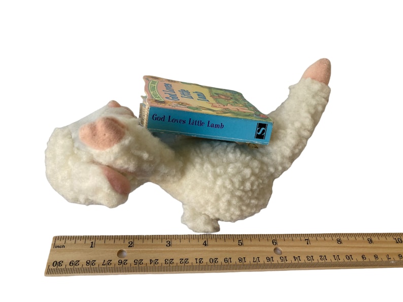 God Loves Little Lamb Bend N Snuggle Book Plush 1998 Vintage Joshua ...