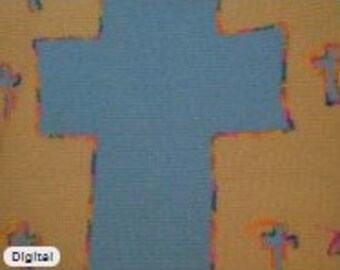 Vintage Symbol Cross Afghan Pattern - Etsy