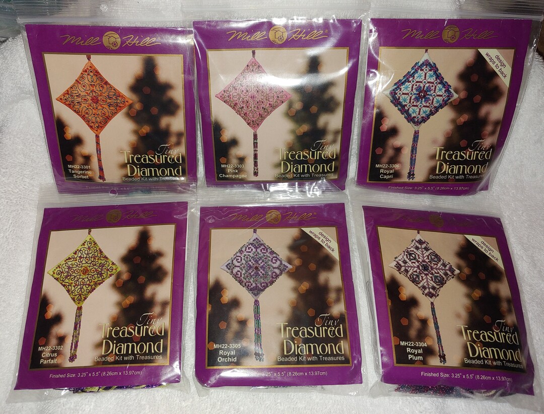 Mill Hill Tiny Treasured Diamond Cross Stitch Kit Sets choose - Etsy