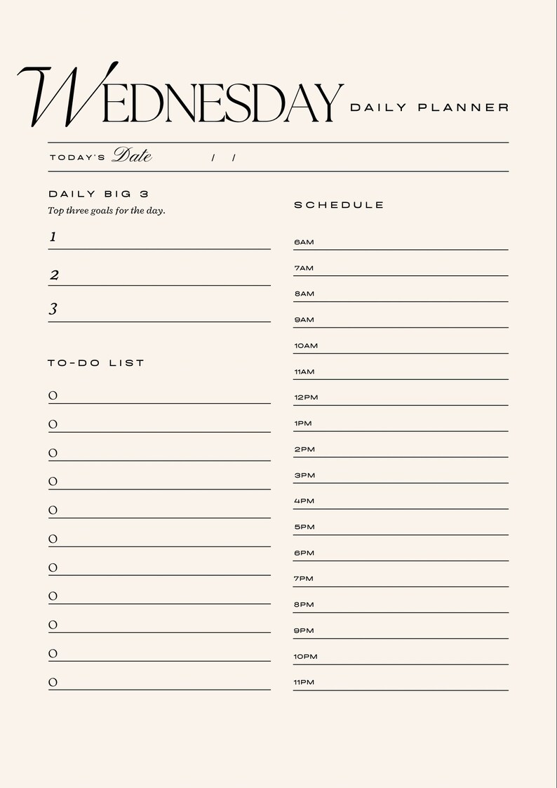 Weekly Digital Planner Planner Notepad Daily Journal iPad - Etsy