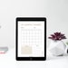 Monthly Digital Planner Planner Notepad Daily Journal iPad - Etsy