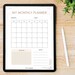 Monthly Digital Planner, Planner Notepad, Daily Journal, iPad Planner ...