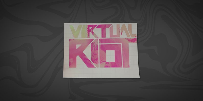 Virtual Riot Vinyl Decal SVG Sticker EDM Dubstep Rave - Etsy