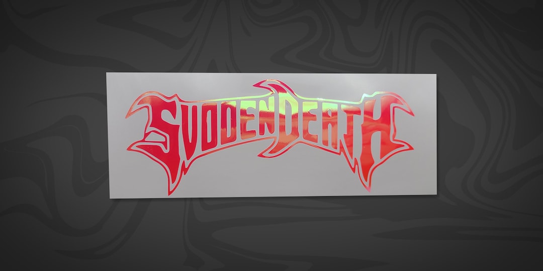 Svdden Death Vinyl Decal, SVG, Sticker EDM, Dubstep, Rave - Etsy
