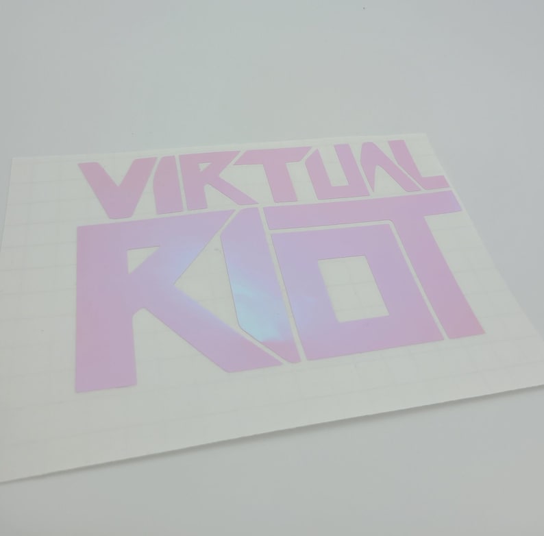 Virtual Riot Vinyl Decal SVG Sticker EDM Dubstep Rave - Etsy