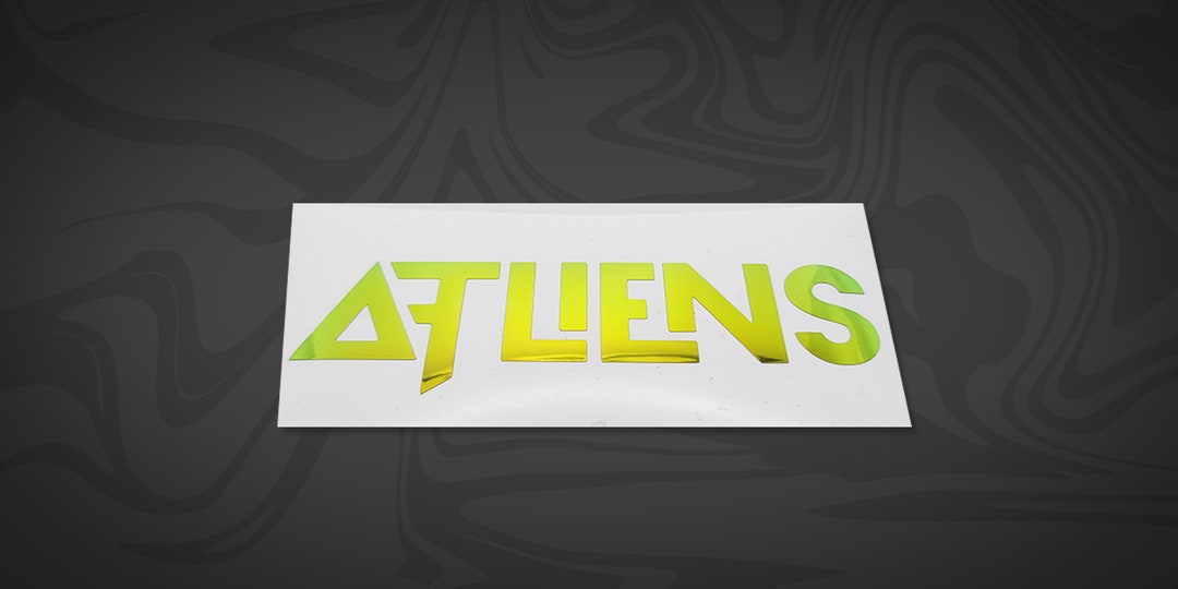 Atliens - Vinyl Decal, SVG, Sticker | EDM, Dubstep, Rave - Etsy