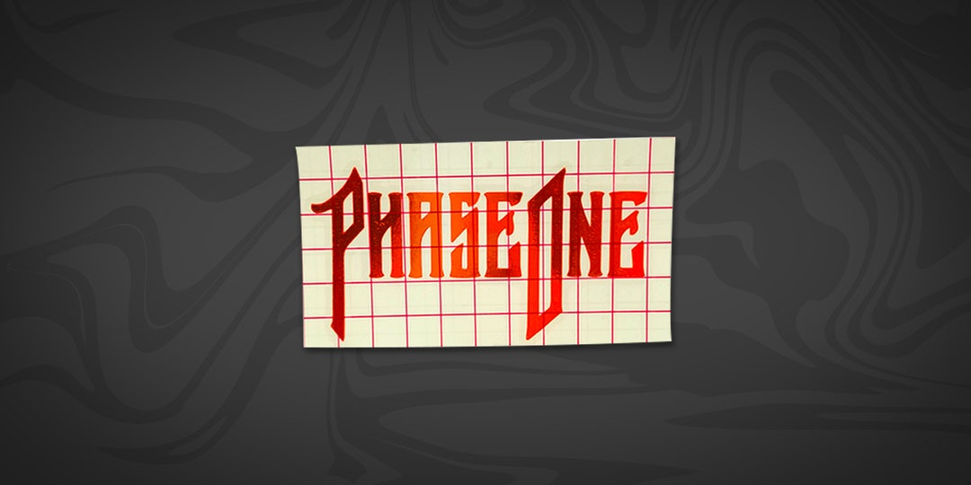 Phaseone Vinyl Decal, SVG, Sticker EDM, Dubstep, Rave - Etsy