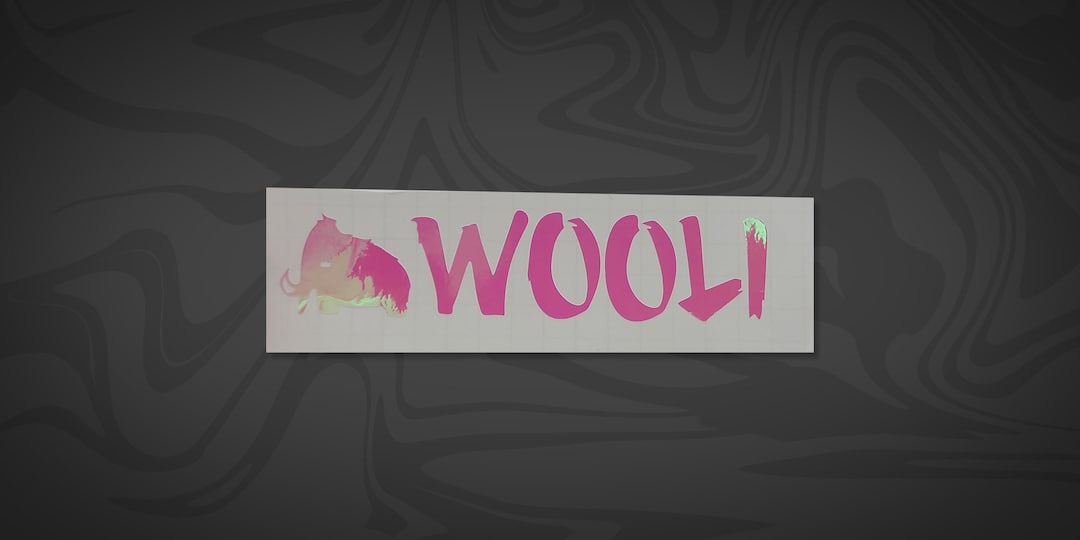 Wooli Name Logo | Vinyl Decal, SVG, Sticker | EDM, Dubstep, Rave - Etsy