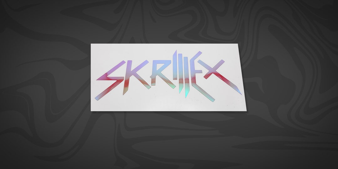 Skrillex - Vinyl Decal, SVG, Sticker | EDM, Dubstep, Rave - Etsy