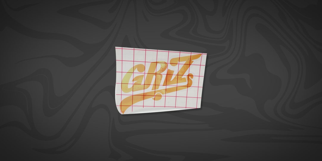 Griz | Vinyl Decal, SVG, Sticker | EDM, Dubstep, Rave - Etsy