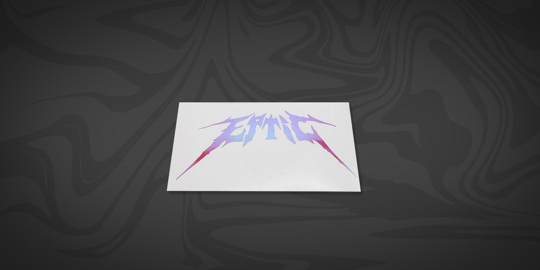 Eptic - Vinyl Decal, SVG, Sticker | EDM, Dubstep, Rave - Etsy