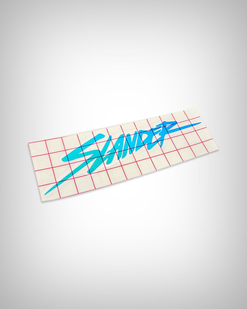 Slander Vinyl Decal SVG Sticker EDM Dubstep Rave - Etsy