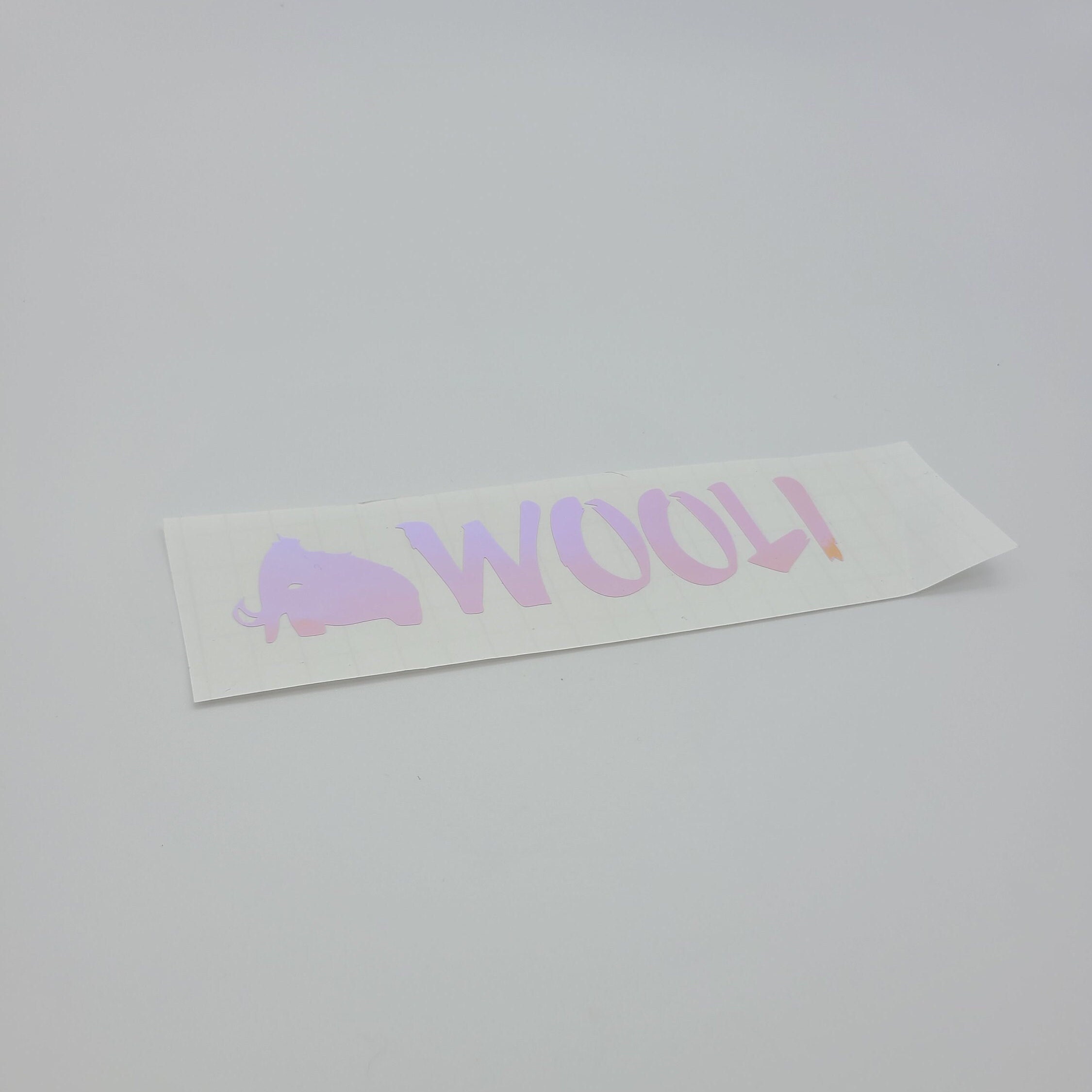 Wooli Name Logo Vinyl Decal SVG Sticker EDM Dubstep - Etsy UK