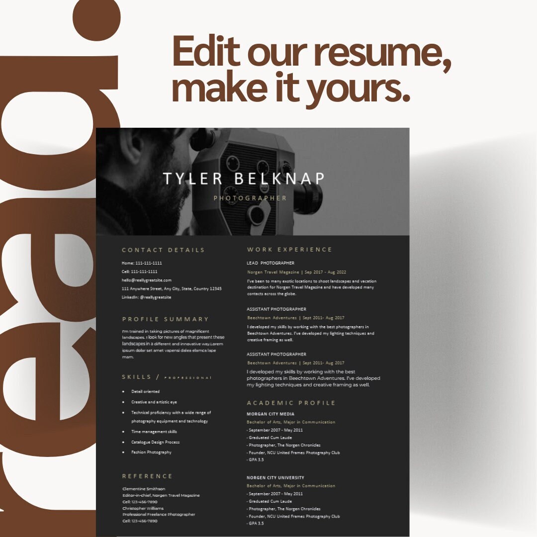 Unique Resume Templates for Standout Professionals 17 Minimalist ...