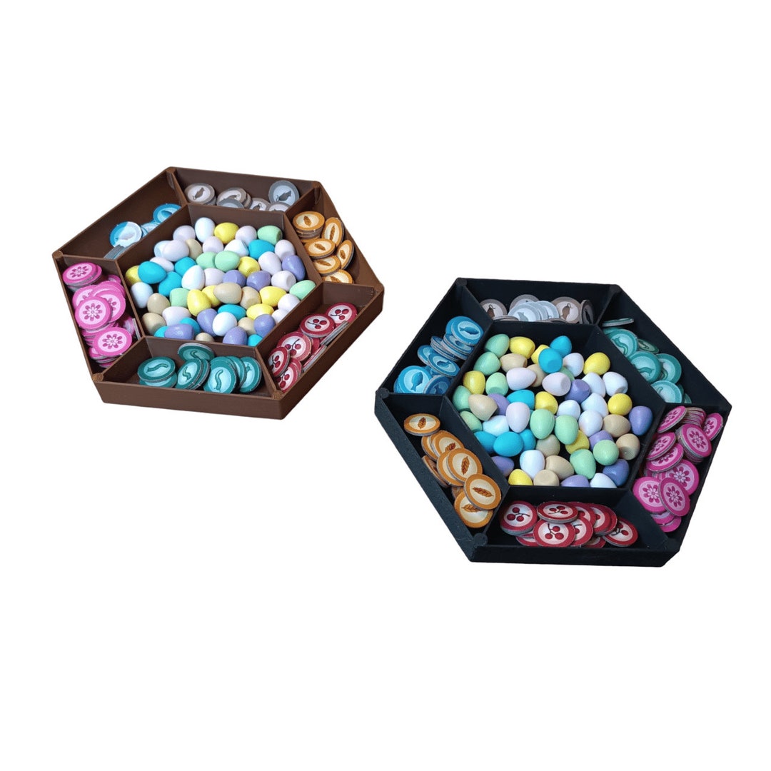 Token Box With Magnetic Lid Hex - Etsy