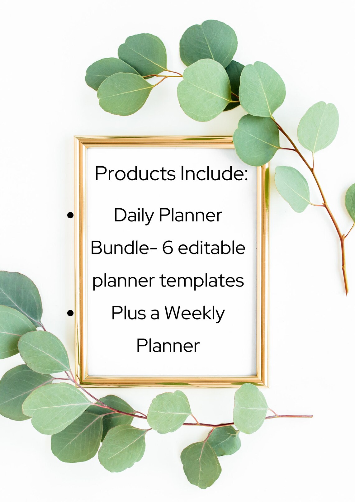 Editable Daily Planner Bundle Canva Daily Planner Daily - Etsy
