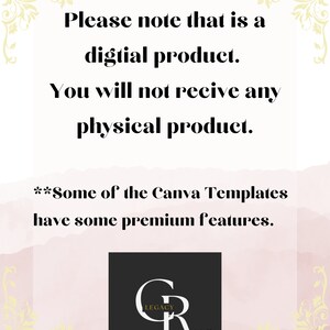 Editable Daily Planner Bundle, Canva Daily Planner, Daily Organization ...