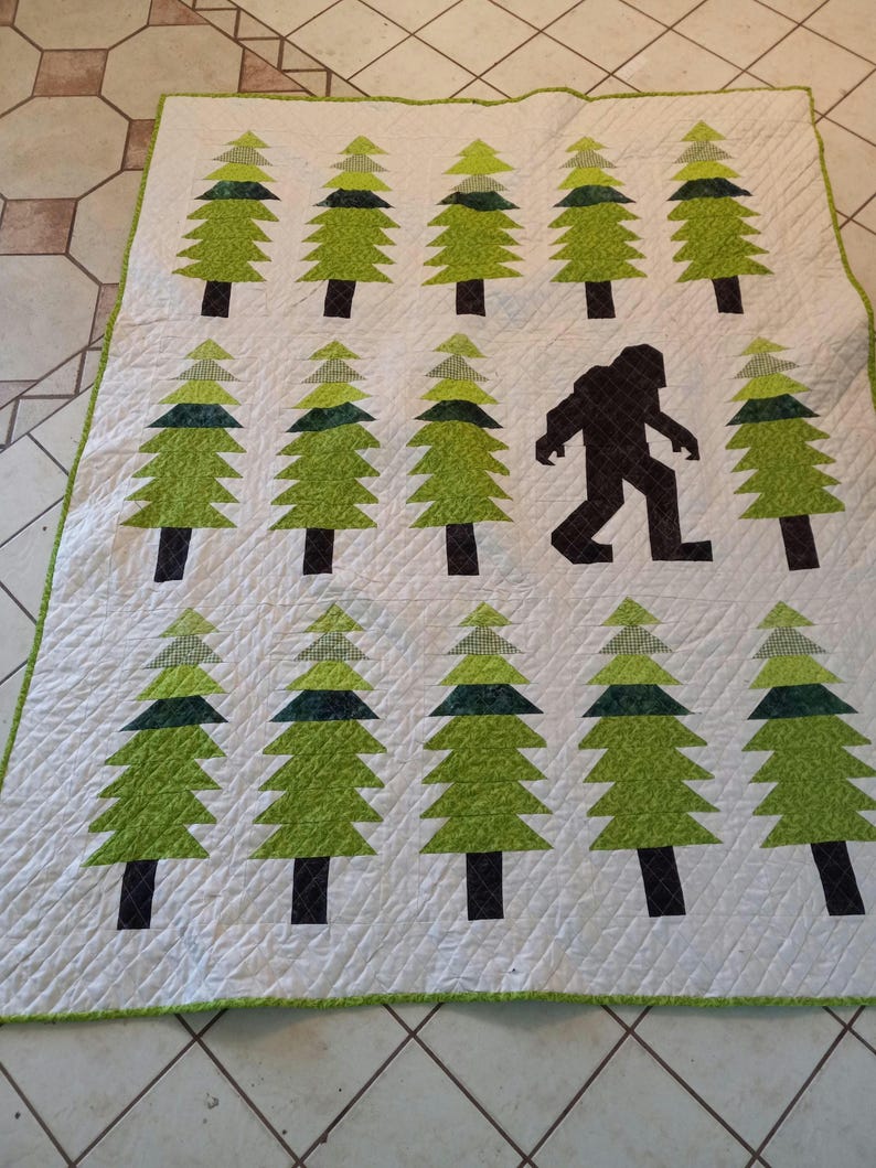 Bigfoot Quilt - Etsy