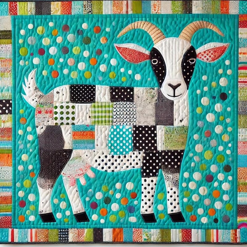 Goat Quilt Pattern - Etsy