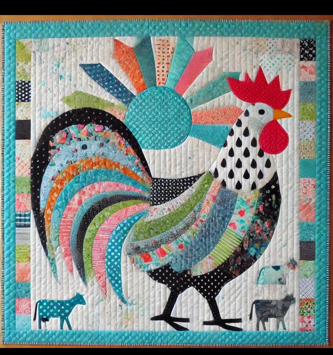 Rooster. Available in 3 Sizes - Etsy