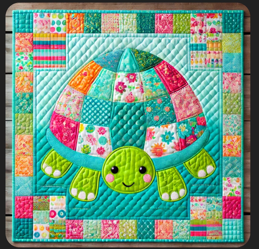 Turtle 2. Available in 3 Sizes - Etsy