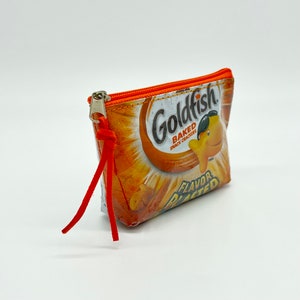 Handmade Goldfish Bag Upcycled Zipper Pouch/coin Case - Etsy