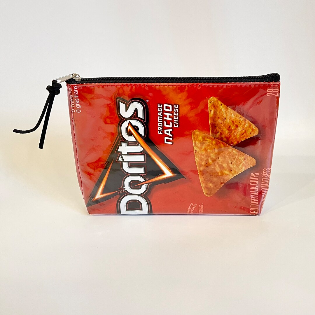 Handmade Doritos Fromage Nacho Cheese / Nacho Cheese Upcycled Zipper ...