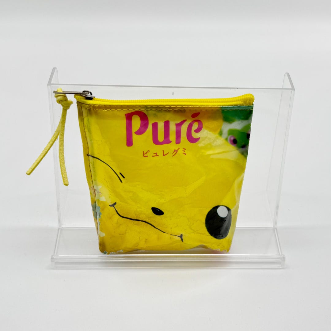 Pokemon Pure Japanese Gummy Bag Upcycled Zipper Pouch/coin Case - Etsy