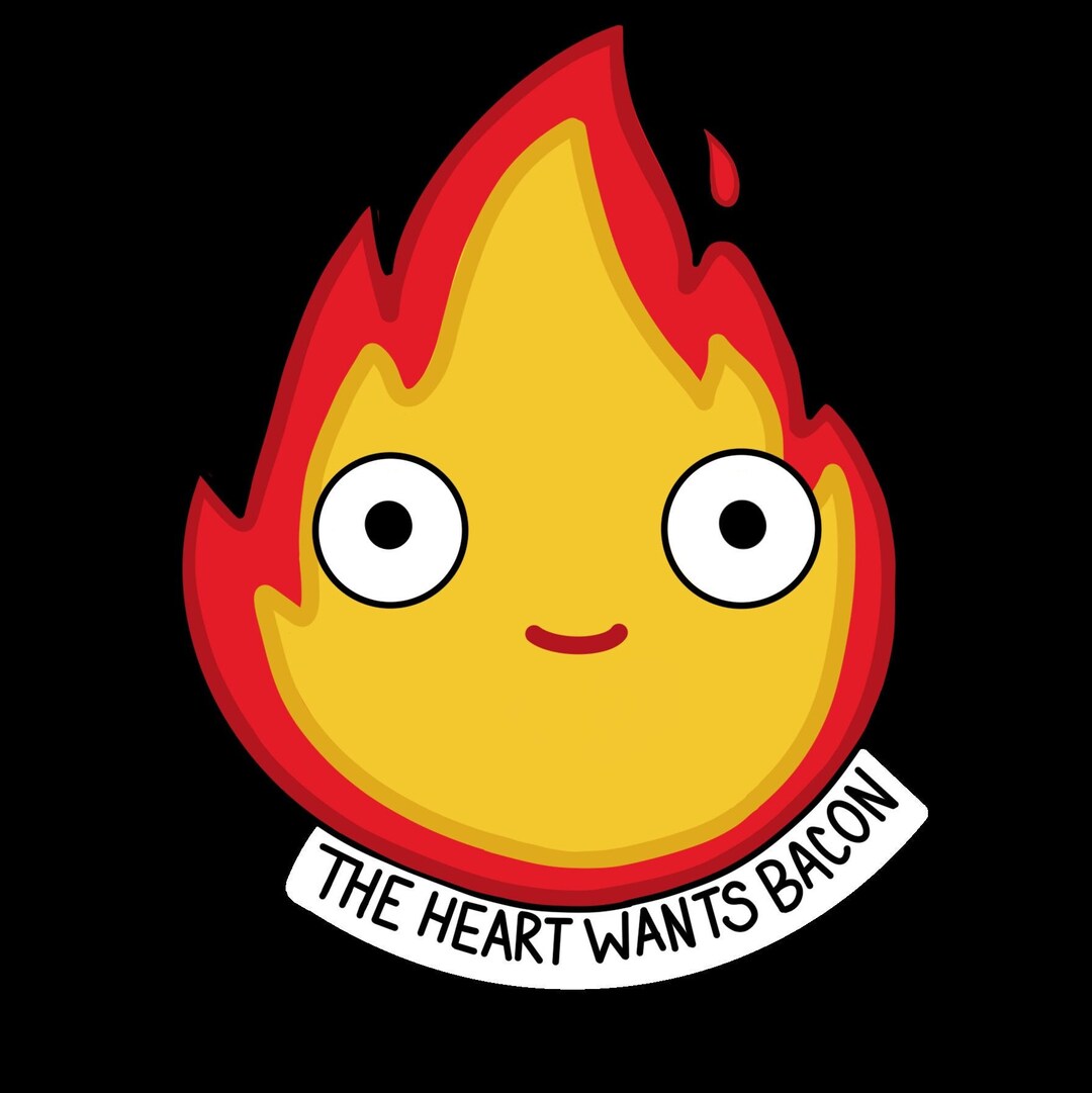 Howls Moving Castle (calcifer) - Etsy