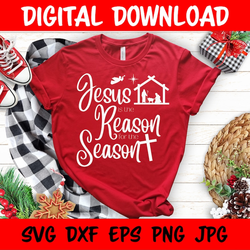 Jesus is the Reason Dxf - Etsy