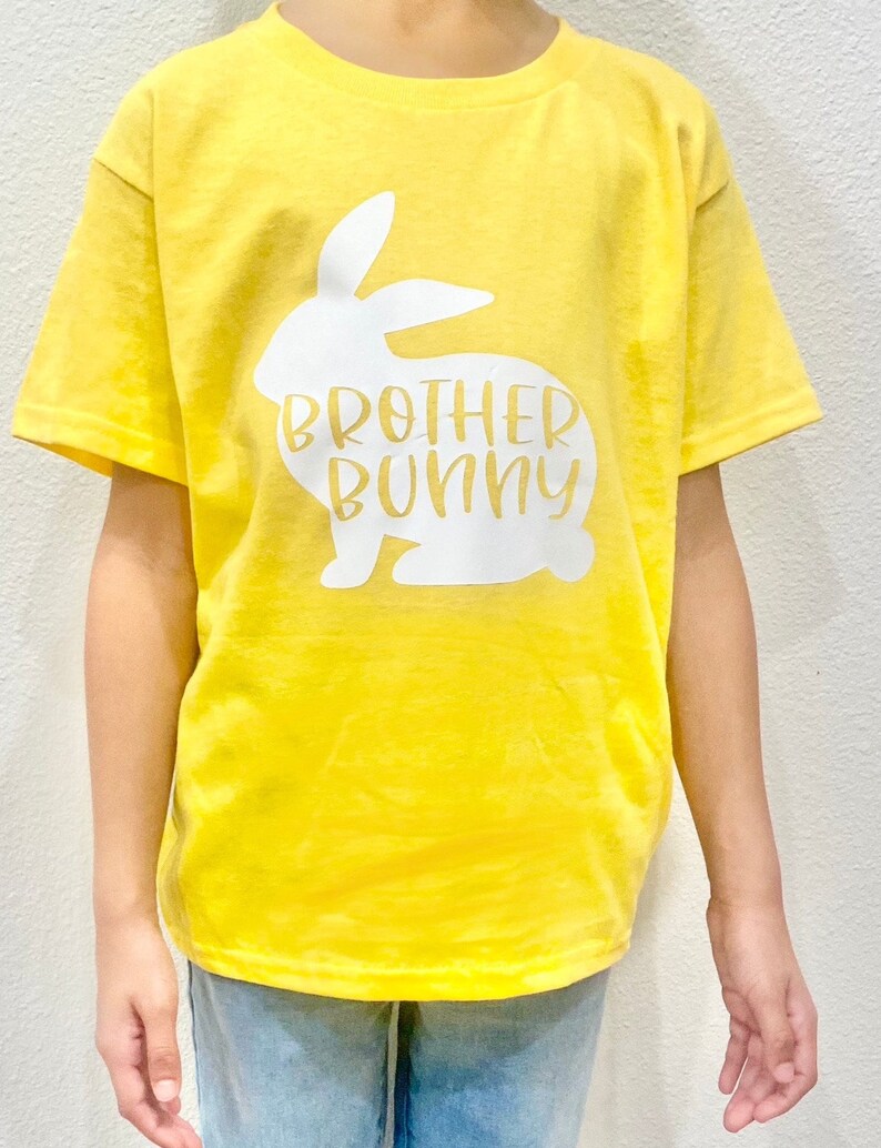 Personalized Bunny Iron on Transfer, Easter Iron on Vinyl, Custom ...